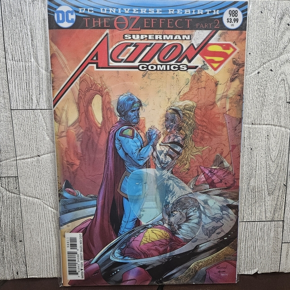 DC Comics | Accents | Superman Action Comics 988 Dc Universe Rebirth ...